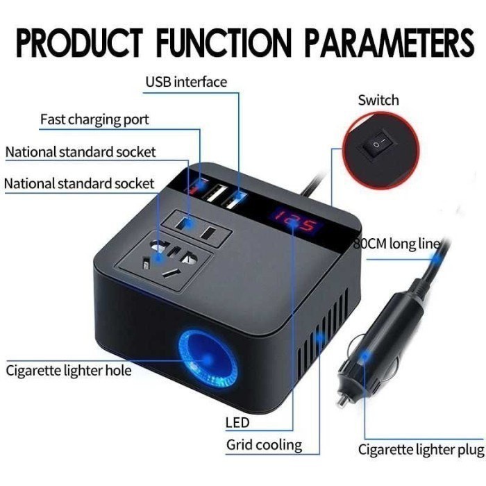 Jual Auto Power Outlet ORIGINAL 2B | Shopee Indonesia