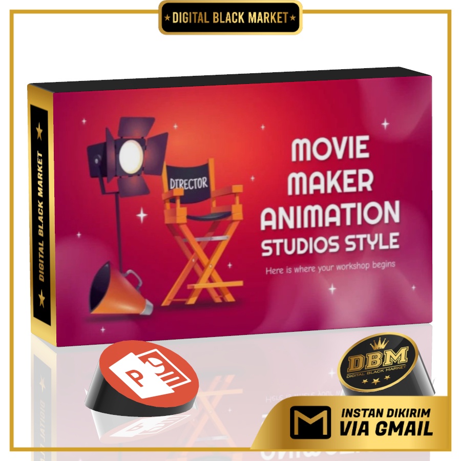 Jual ANIMASI STUDIO - PAKET PLATINUM - PowerPoint Templates | Shopee ...