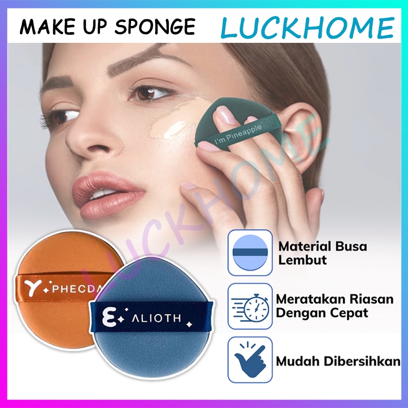 Jual Beauty Sponge Spon Air Puff Cushion Space Powder Puff Make Up ...