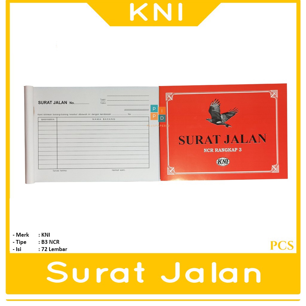 Jual KNI - Buku Surat Jalan B3 NCR - Pcs | Shopee Indonesia Jual KNI - Buku Surat Jalan B3 NCR - Pcs | Shopee Indonesia