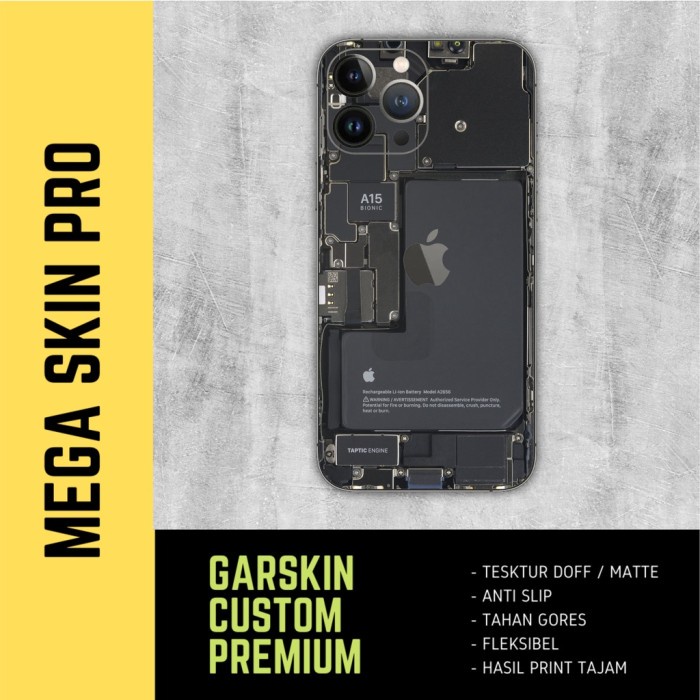 Jual Skin Iphone 13 Pro Max Fullbody - isi 2 buah - Teardown mesin ...