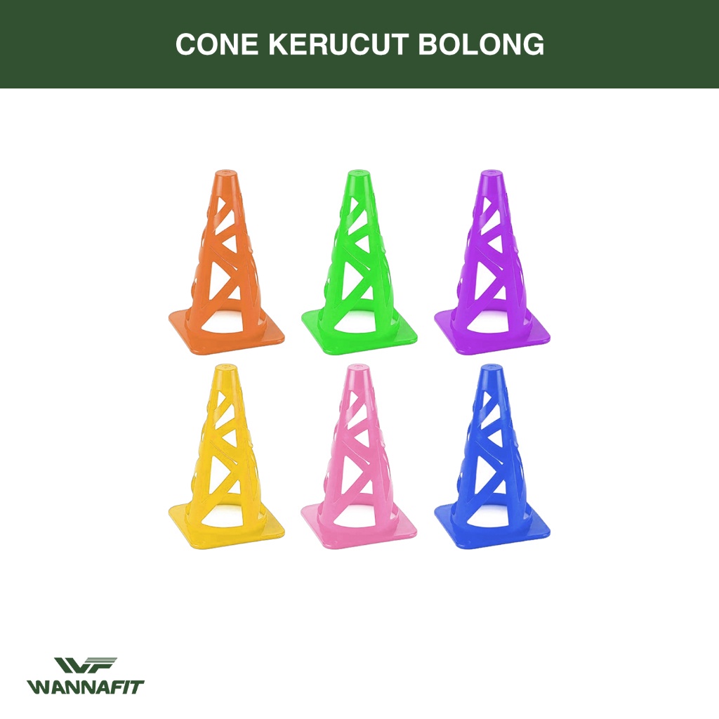 Jual WANNAFIT Cone Kerucut Lubang | Alat Latihan Olahraga | Shopee ...