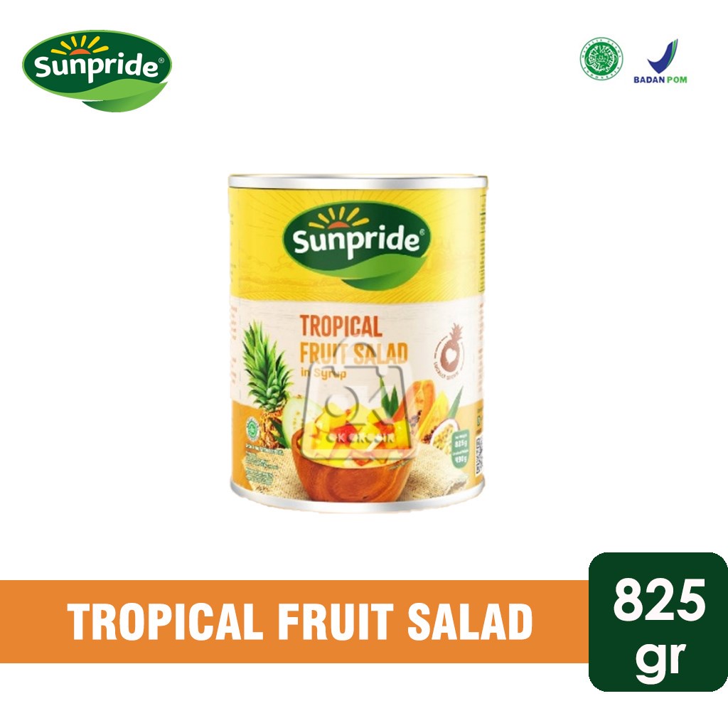 Jual Sunpride Tropical Fruit Salad in Syrup / Buah Segar (Kaleng 825 gr ...