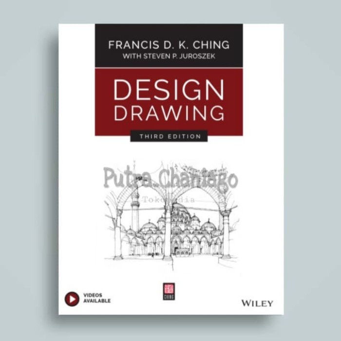 Jual Design Drawing 3rd Third Edition By Francis dk Ching 3 ( Buku ...