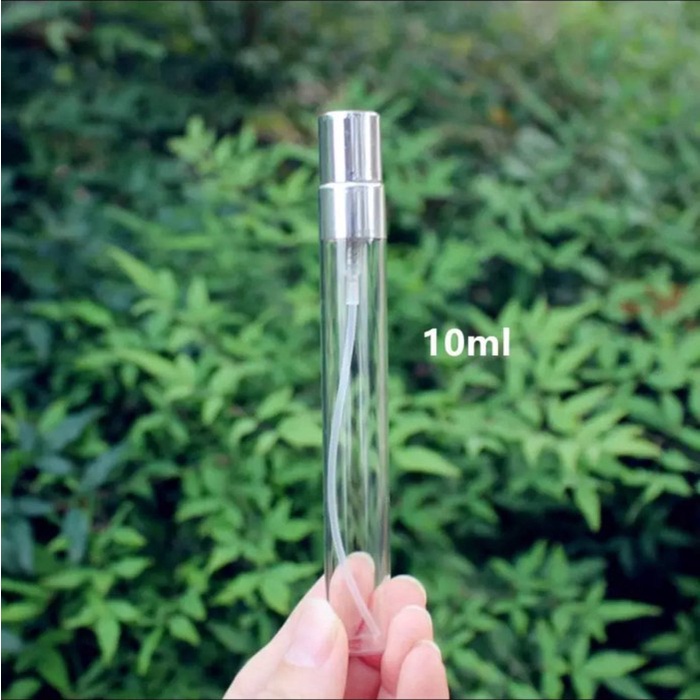 Jual Botol Spray Kaca 10ml Refill Parfum | Tutup Sprayer Metal ...