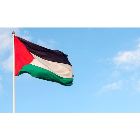 Jual BENDERA PALESTINA/BENDERA PALESTINE/BENDERA CUSTOM 1 SISI - WARNA ...