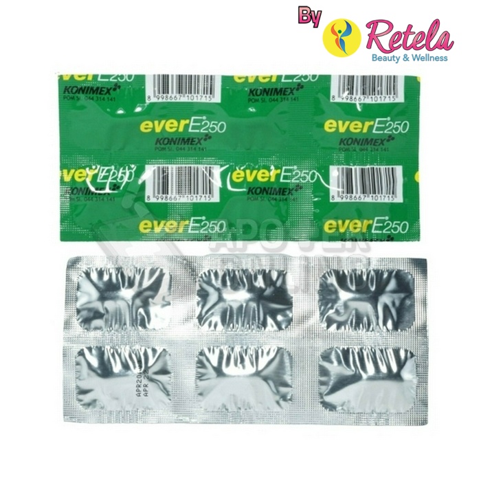 Jual Ever E 250 Iu Isi 12 Capsul Lunak | Shopee Indonesia
