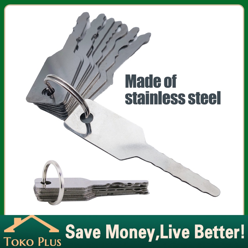 Jual 10Pcs/Set Alat Pembuka Kunci Otomatis Untuk Tukang Kunci | Shopee ...