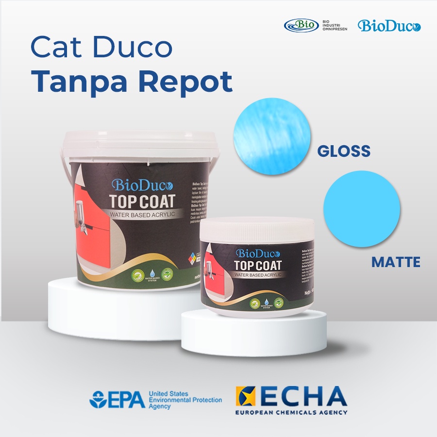Jual Pelapis Cat Plitur Pernis Kayu Water Based - Bio Duco Top Coat ...