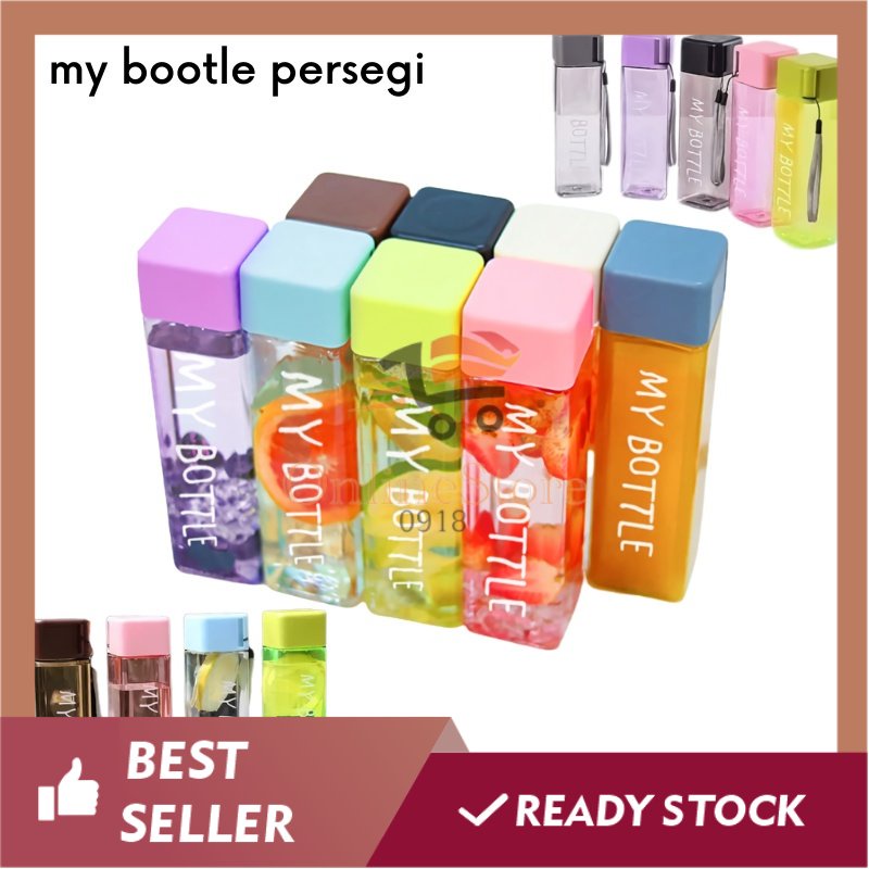 Jual OS -D211- My bottle Persegi - My Bottle Kotak Segi Persegi Warna ...