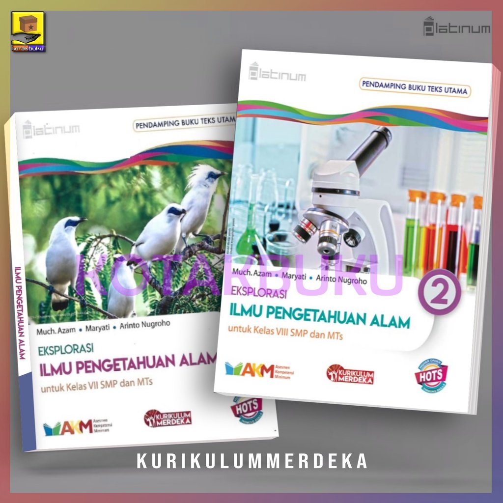 Jual Buku IPA kelas 7 8 SMP / IPA SMP / Kurikulum Merdeka / Platinum ...