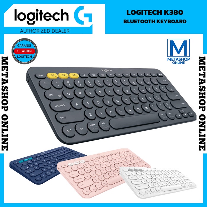 Jual Logitech K380 Keyboard Wireless Bluetooth Multi-Device | Shopee ...