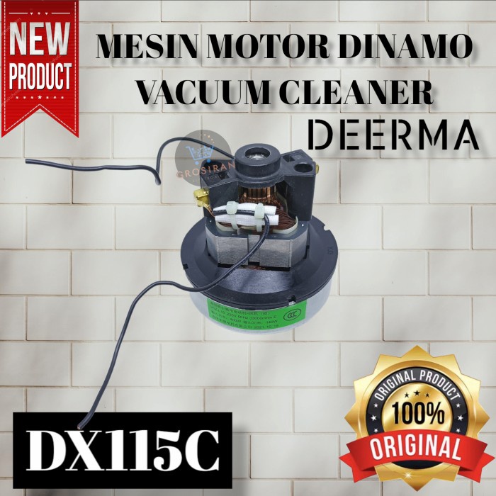 Jual MESIN MOTOR DINAMO DEERMA VACUUM CLEANER DX115 DX 115 ORI | Shopee ...