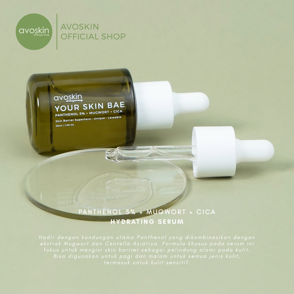 Jual Avoskin Your Skin Bae Panthenol 5% + Mugwort + Cica Barrier Hero ...