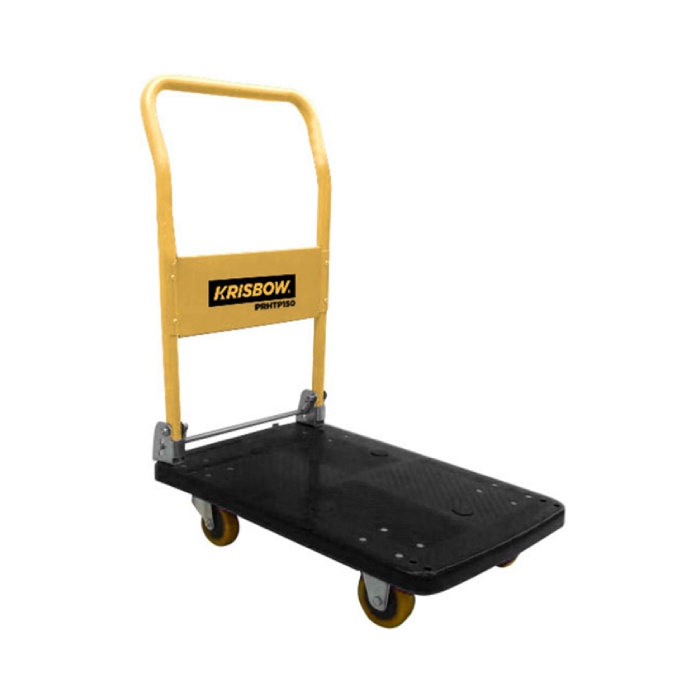 Jual Trolley Platform Hand Truck 300 KG PLASTIC BLUE Krisbow 10100180 ...