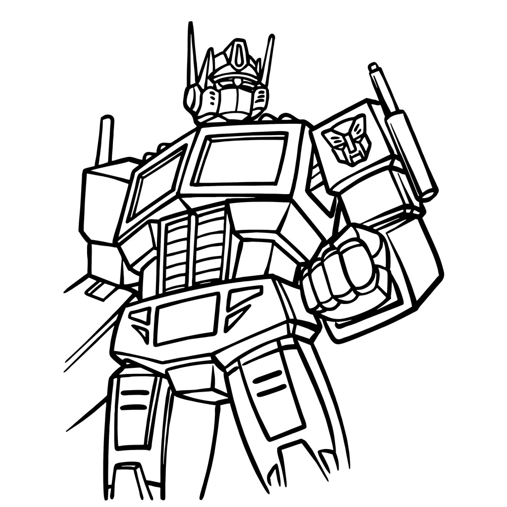Jual Gambar Mewarnai ~ ROBOT/ Seketsa Lukis / Drawing Sketch / Sketsa ...