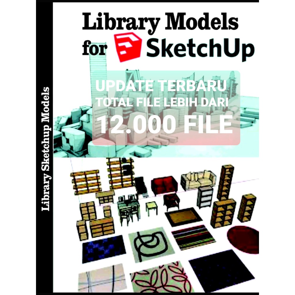 Jual FILE LIBRARY SKETCHUP (TERMURAH DAN TERLENGKAP) | Shopee Indonesia