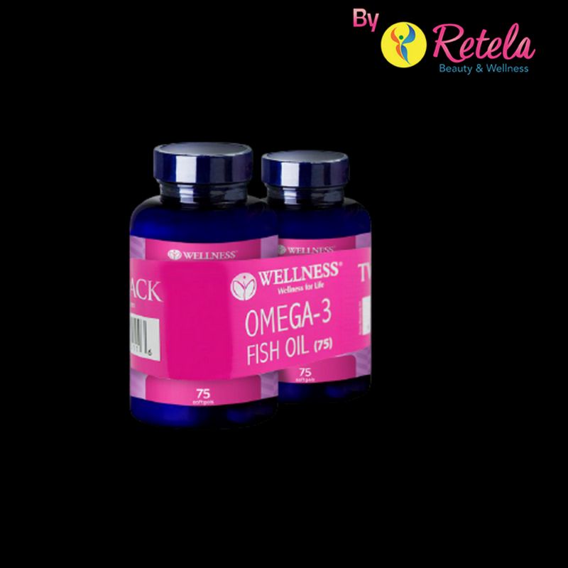 Jual WELLNESS OMEGA-3 FISH OIL 75 CAPSUL BANDED | Shopee Indonesia