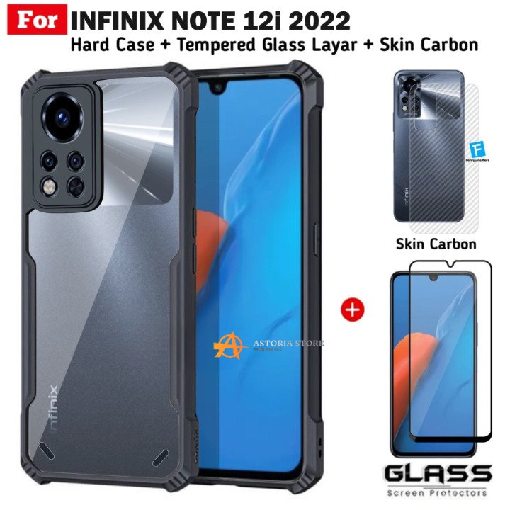 Jual Casing Infinix Note 12i 2022 Shockproof Free Screen dan Skin ...