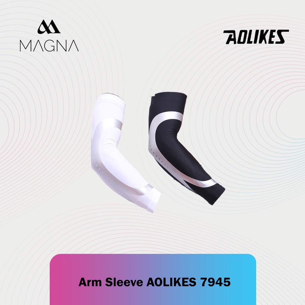 Jual Arm Sleeve Manset Aolikes 7945 Menset Sarung Tangan Pelindung Lengan Sinar UV Hand ...
