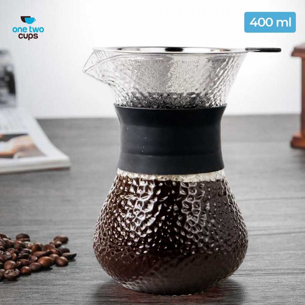 Jual Coffee Maker Pot V60 Drip Kettle with Filter - SE112 | Shopee ...