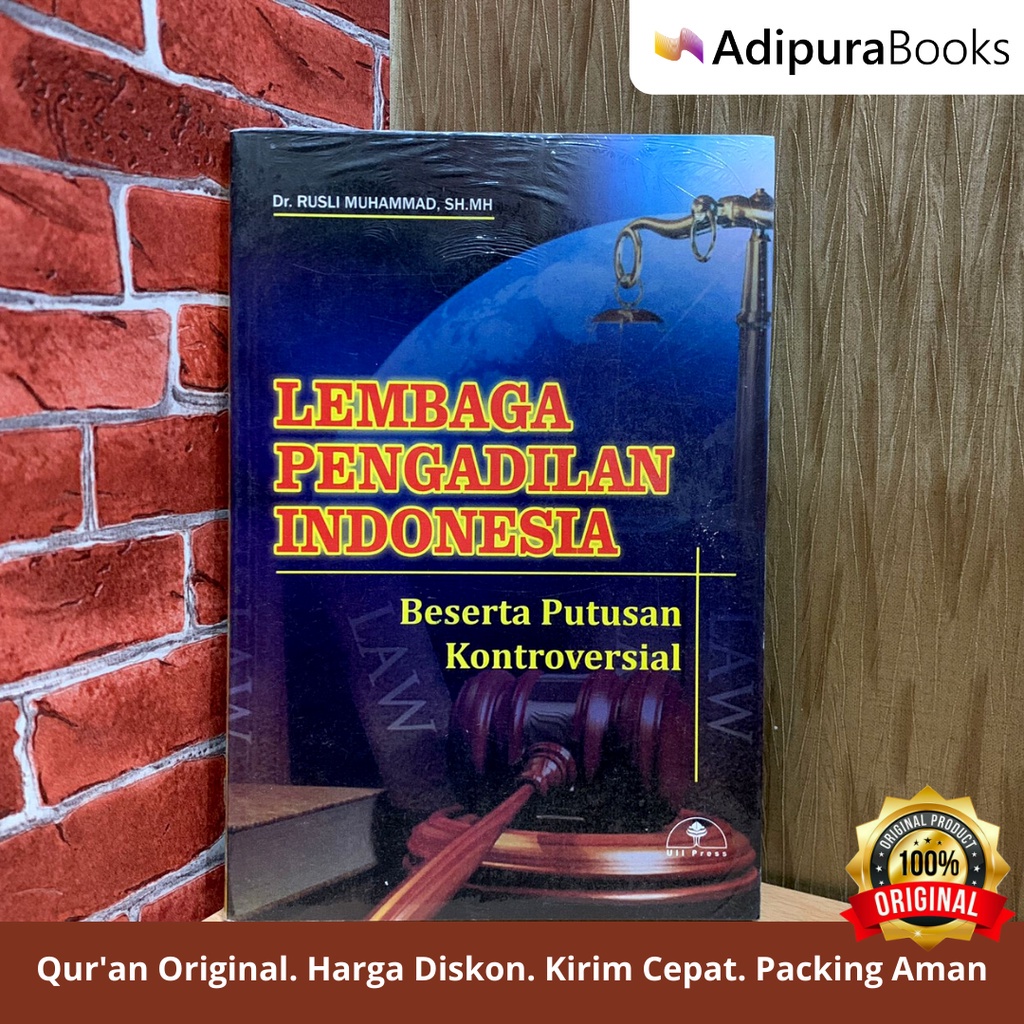 Jual Buku Original - Lembaga Pengadilan Indonesia Beserta Putusan ...