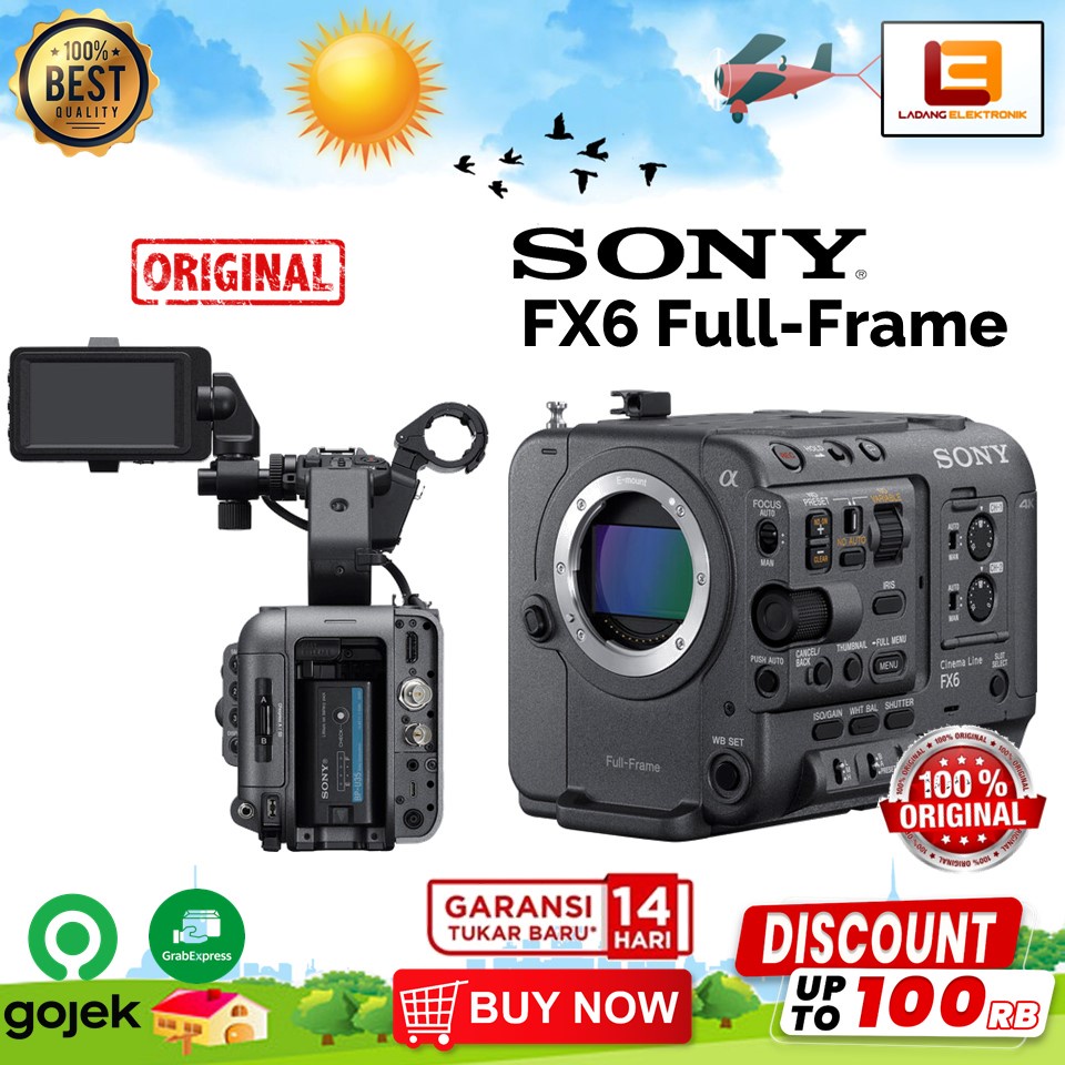 Jual SONY Original ILME-FX6T Resmi | Shopee Indonesia