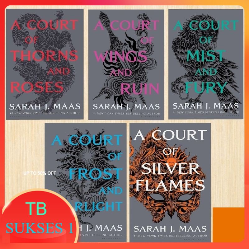 Jual Buku A Court of Thorns and Roses Series - Sarah J Maas - English | Shopee Indonesia