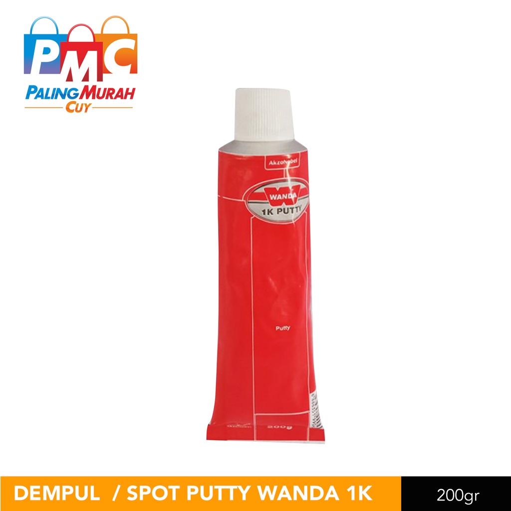 Jual Dempul Halus / Spot Putty Wanda Tube 200gr | Shopee Indonesia