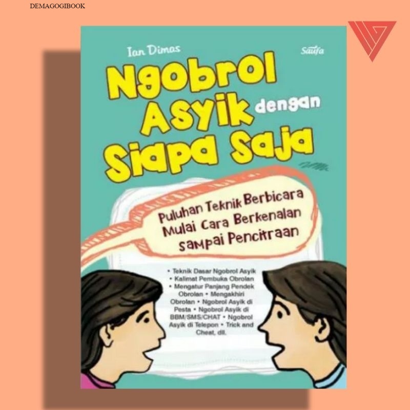 Jual Buku ngobrol asyik dengan siapa saja | Shopee Indonesia