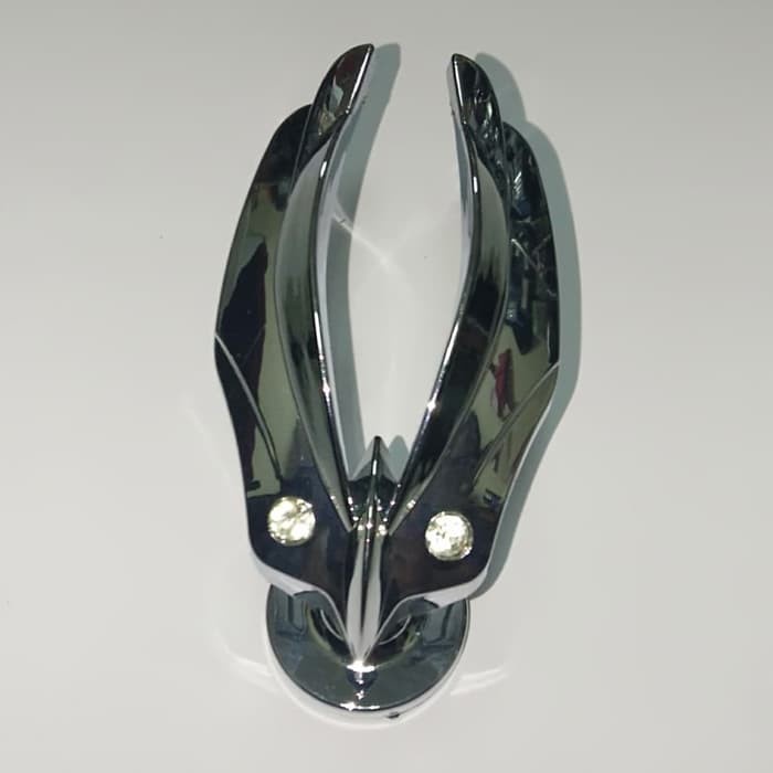 Jual Logo Emblem Kap Mesin Mobil Sayap Wing Burung Model Jaguar / Mercy ...