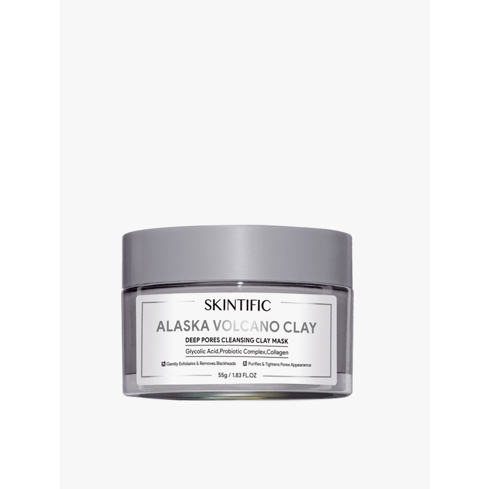 Jual SKINTIFIC-Alaska Volcano Deep Pores Cleansing Clay Mask-55g ...