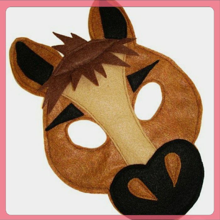 Jual Topeng Hewan Animal Horse Karakter Binatang Kuda Pesta Kostum Anak ...