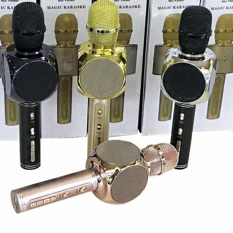 Jual Mic Karaoke Su Yosd Original YS-63/Microphone Bluetooth ys63 Speaker Portable/Mikropon ...