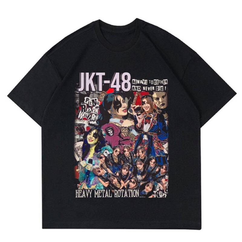 Jual BAJU KAOS JKT-48 PARODY “HEAVY METAL ROTATION” | T-SHIRT JKT - 48 ...