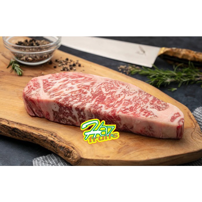 Jual Ryou Striploin Beef Steak 7 pcs / 160 gram - Premium Beef ±1.12 KG ...