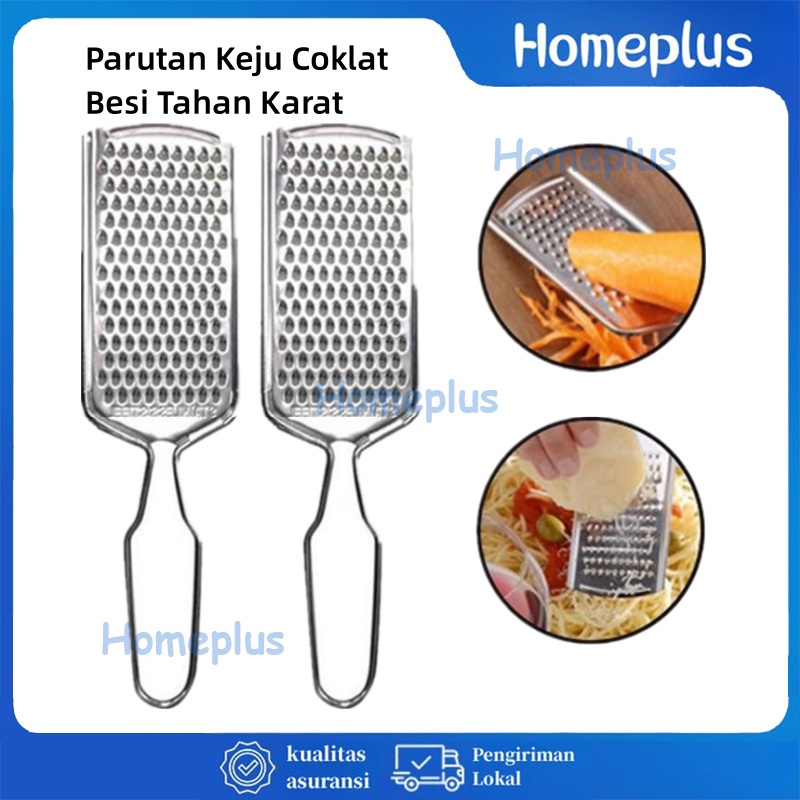 Jual HomePlus Parutan Keju Stainless Stee Parutan Keju Kentang Alat ...