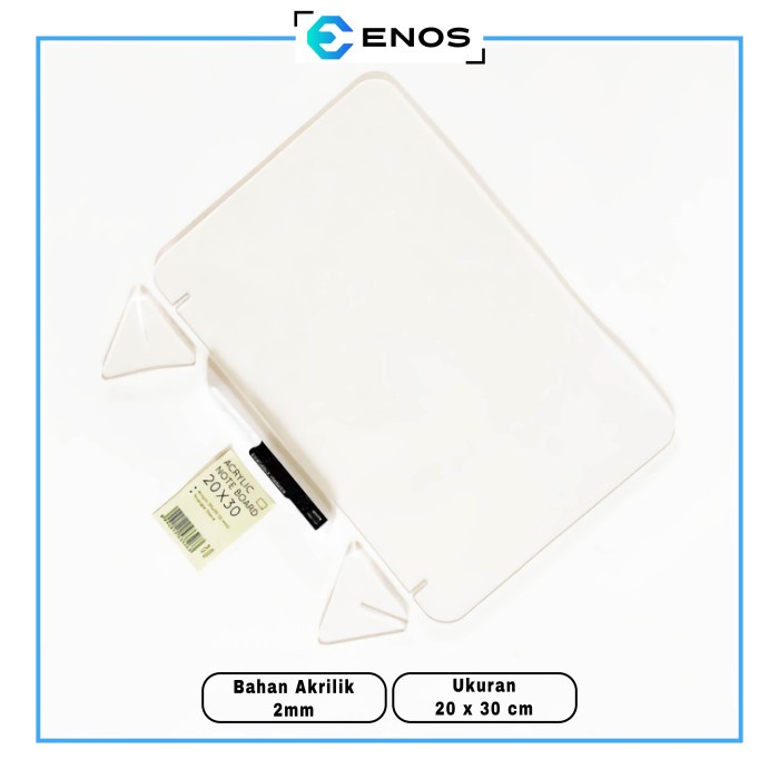 Jual Papan Tulis Akrilik / Acrylic Note / Planner / Schedule | Shopee ...