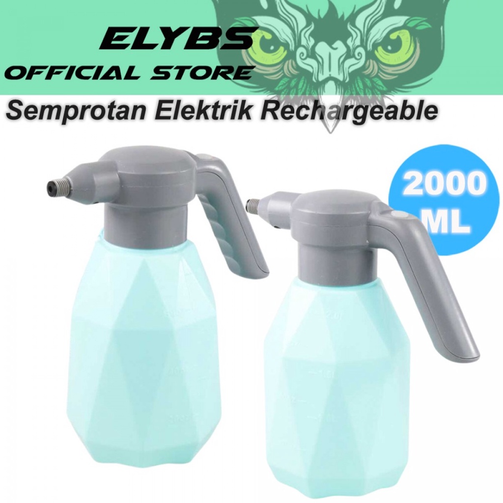 Jual Semprotan Elektrik Sprayer Tanaman Kebun USB Rechargeable 2000 ml ...