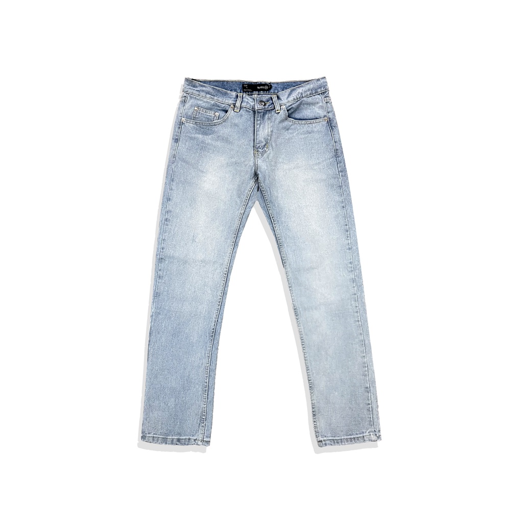 Jual Russ Pants Denim Brandon Light Blue | Shopee Indonesia