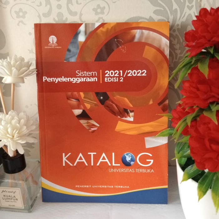 Jual ORIGINAL BUKU KATALOG SISTEM PENYELENGGARAAN UT | Shopee Indonesia