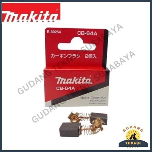 Jual MAKITA CB 64A / MAKITA CARBON BRUSH 64A (B-80254) | Shopee Indonesia