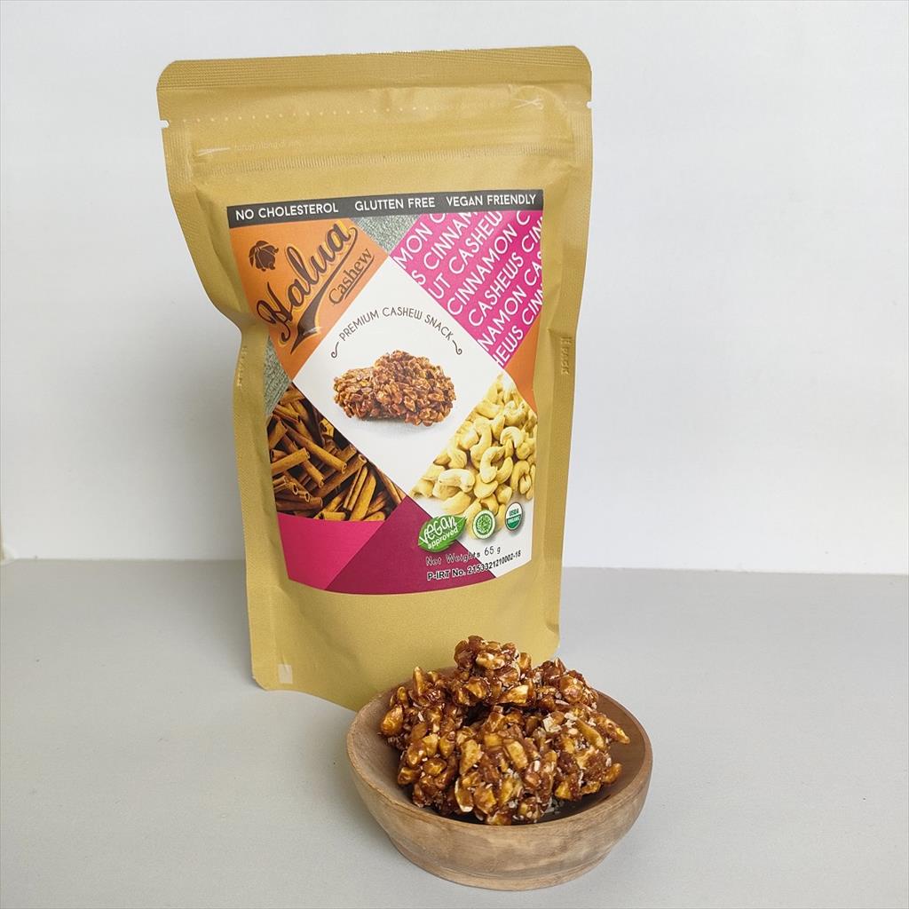 Jual Halua Halwa Cashew Cinnamon Tingting Ting Ting Kacang Mente 65g ...
