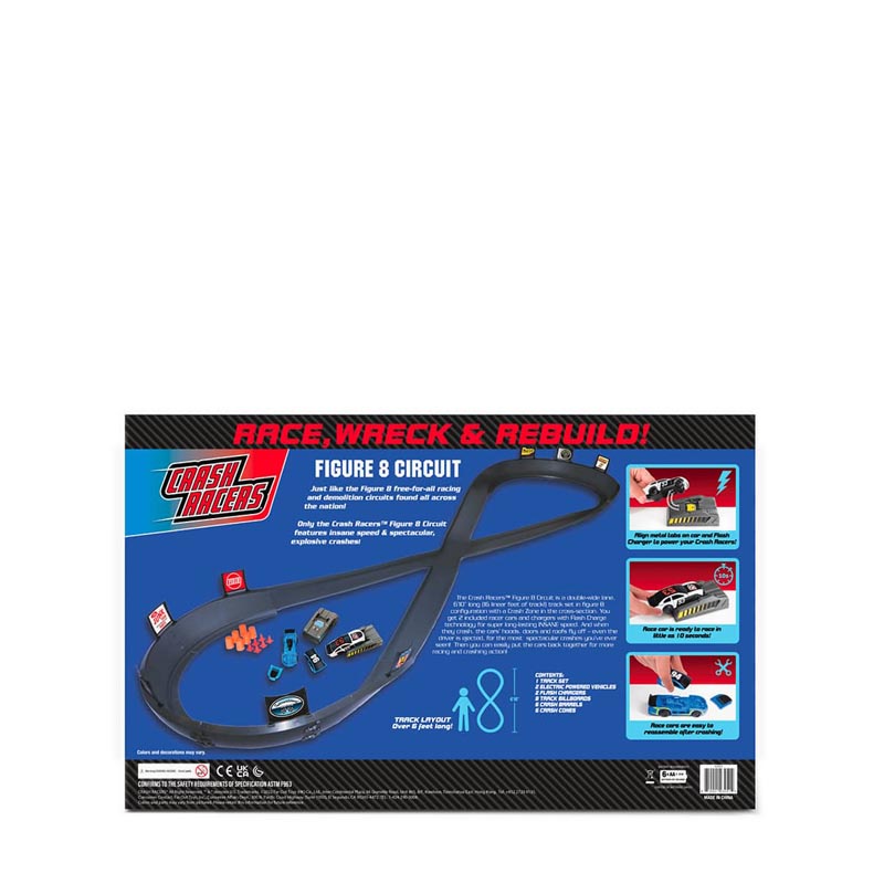 Jual Crash Racers Figure 8 Track Set - RAR62020-02 | Shopee Indonesia