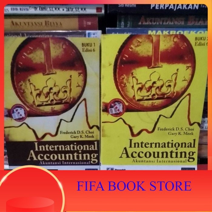Jual Akuntansi Internasional edisi 6 buku 1 dan buku 2 Frederick D.S ...