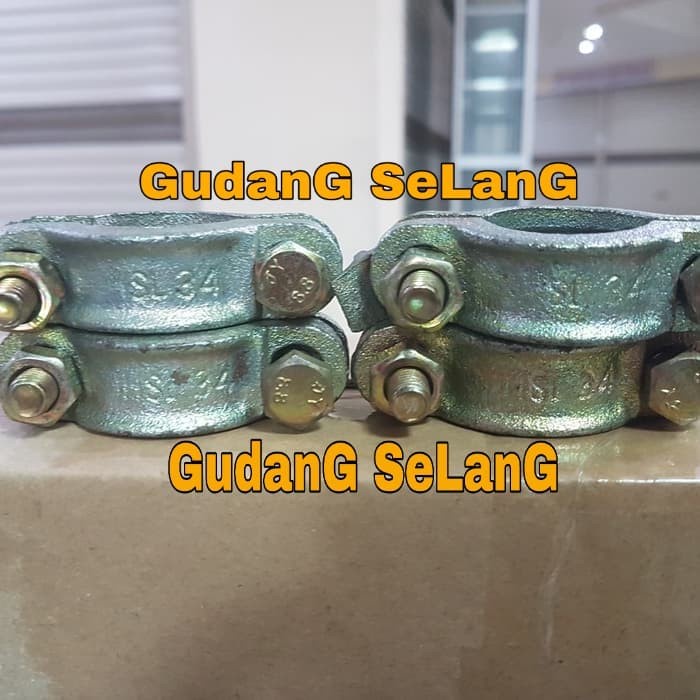 Jual Klem Double Bolt 3/4 in SL34 Double Bolt Clamp Besi Selang Klem ...