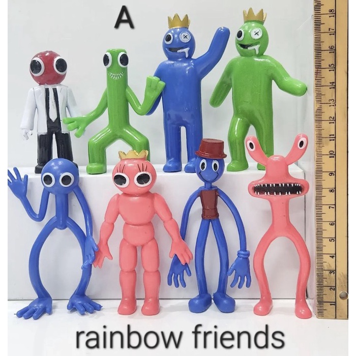 Jual action figure rainbow friends set isi 8 kode a -Zilong | Shopee ...