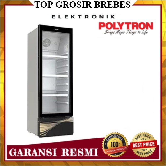 Jual LEMARI ES KACA POLYTRON SCN-188X SHOWCASE POLYTRON SCN 188 X ...
