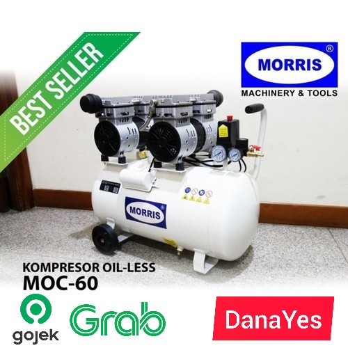 Jual MORRIS Mesin Compressor Kompresor Pompa Pemampat Angin Udara ...