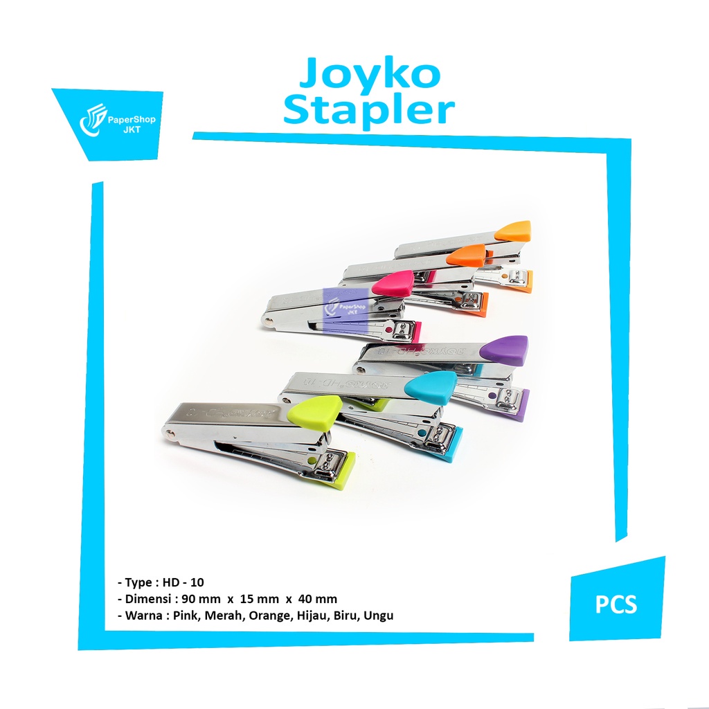 Jual JOYKO - Stapler HD-10 ~ HD-10CL Hekter - Pcs | Shopee Indonesia